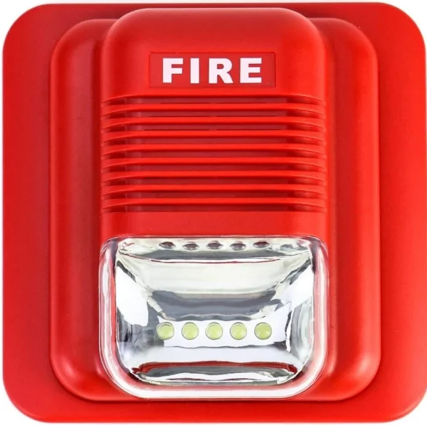 Fire Alarm Sounder and Strobe Light - Alarm Systems